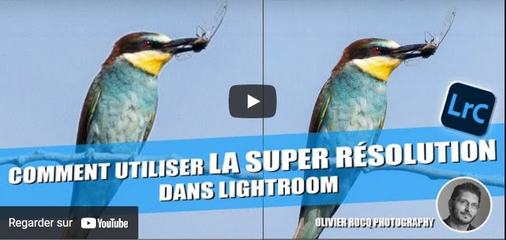 Comment utiliser la super-résolution dans Lightroom - Olivier Rocq