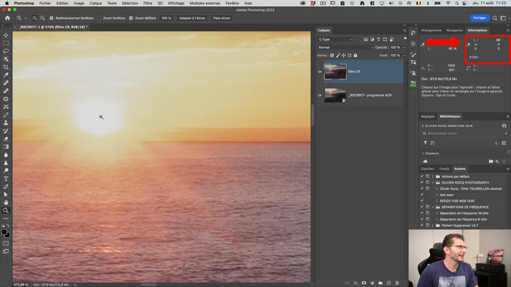 Adobe Camera Raw vs filtre Camera Raw - Olivier Rocq