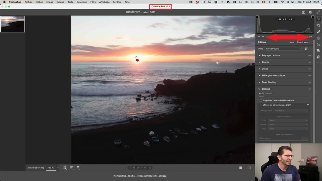 Adobe Camera Raw vs filtre Camera Raw - Olivier Rocq