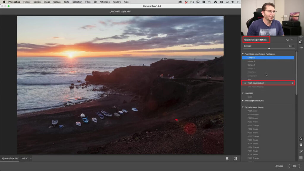 Adobe Camera Raw vs filtre Camera Raw - Olivier Rocq