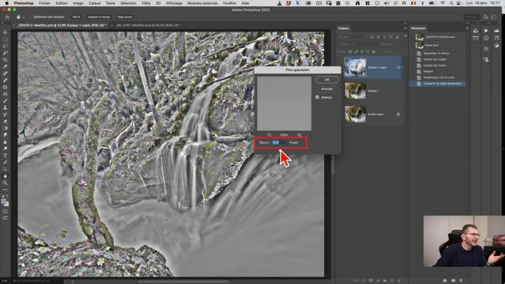 Flouter pour augmenter la NETTETÉ dans Photoshop