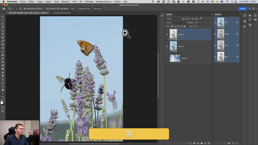 Transformer un Blend If en masque de fusion dans Photoshop