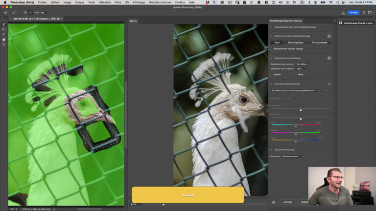 Le nouvel outil Supprimer de Photoshop avec IA