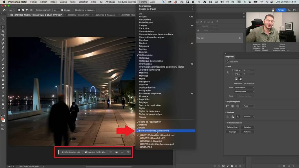 Le remplissage génératif avec IA