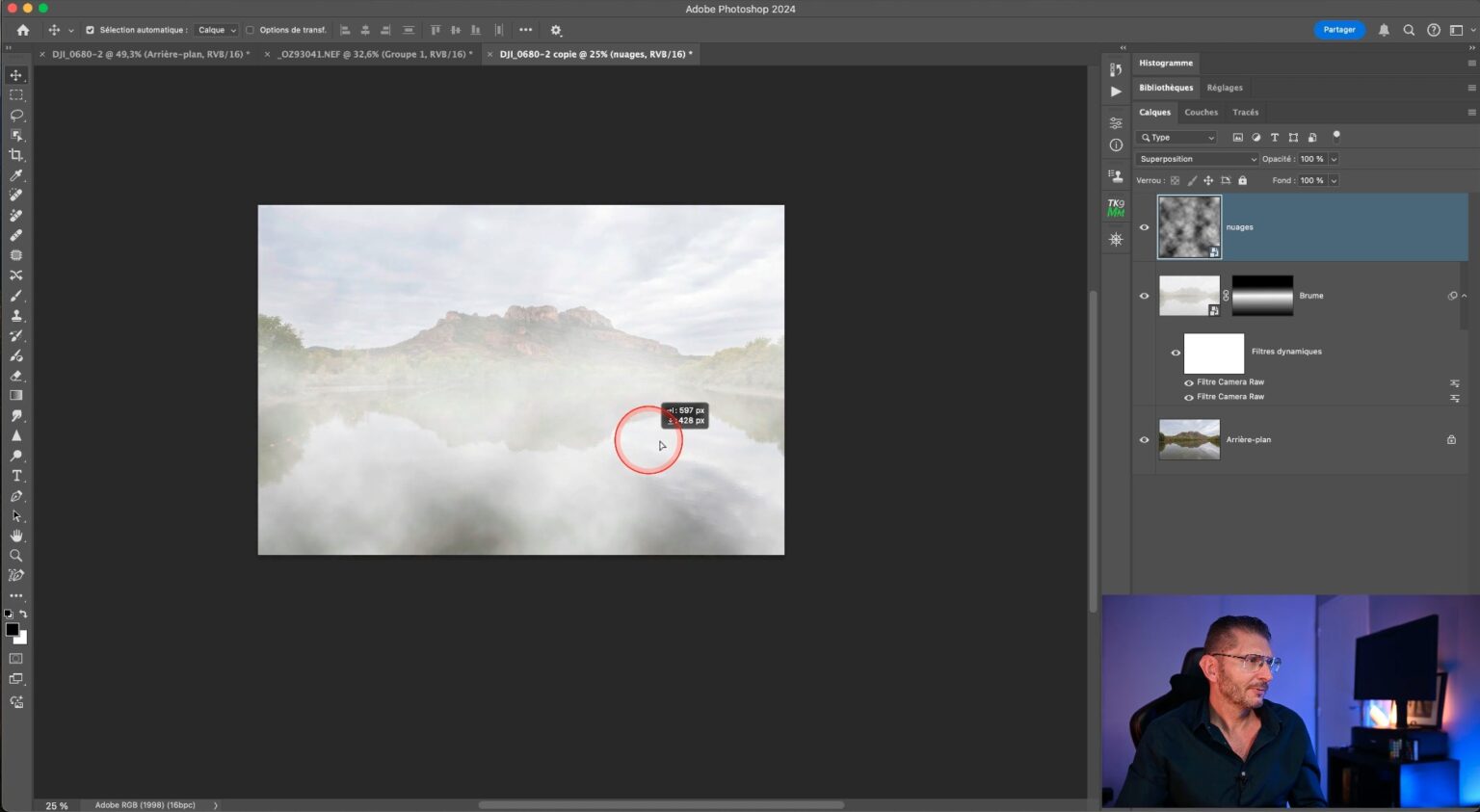Créer de la brume dans Photoshop