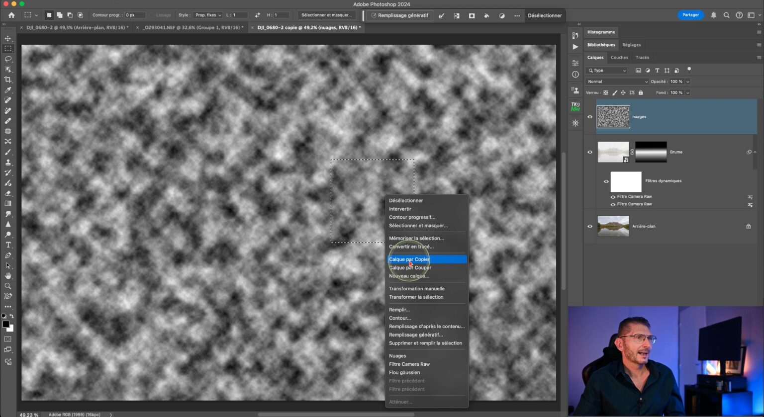 Créer de la brume dans Photoshop