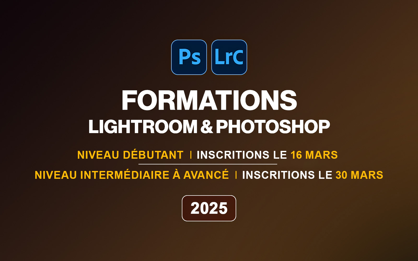 Formation Photoshop niveau débutant
