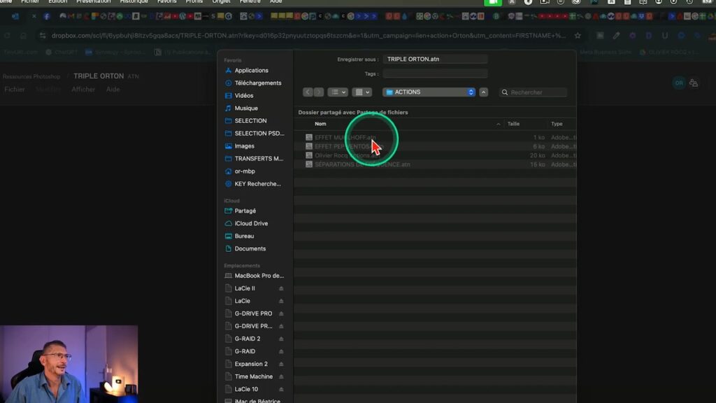 Installer et lancer une action Photoshop – Guide complet